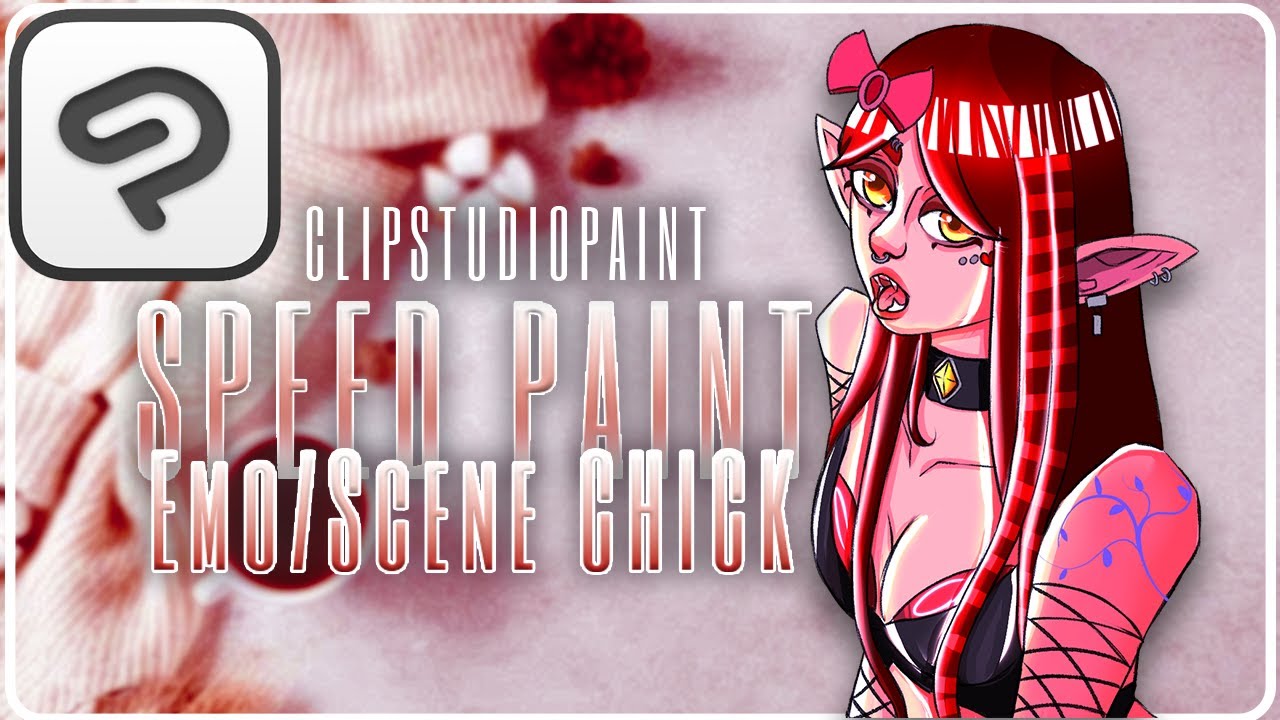Speed Paint - Clip Studio Paint - Emo/Scene