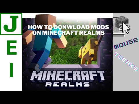 How To Download Mods To Minecraft Java Realms (1.20.4 With Forge, Client Side Mods)