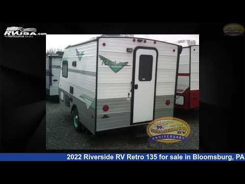 Spectacular 2022 Riverside RV Retro Travel Trailer RV For Sale in Bloomsburg, PA | RVUSA.com