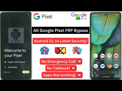 All Pixel 8, 8 Pro, 7, 6, 5 FRP Bypass [Android 13, 14] Google Account GMail Lock Without PC Method!