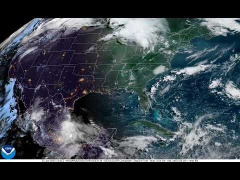 CONUS Jun 21 2025 - 24 Hour Timelapse