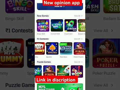 new opinion app sign up bonus 10 rupees #shorts