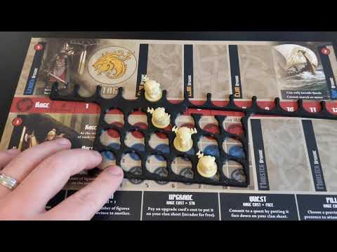 Blood Rage Player Board Overlay by Skolithos - Thingiverse