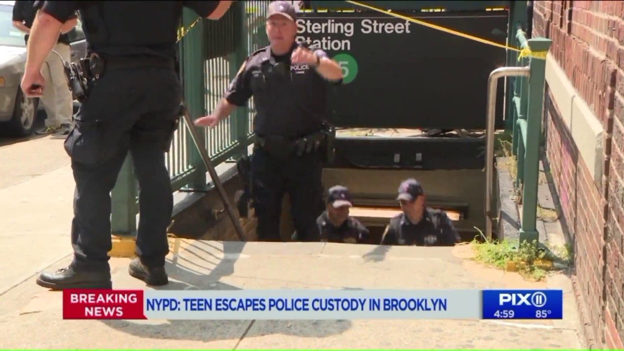 Teen escapes police custody in Brooklyn: NYPD