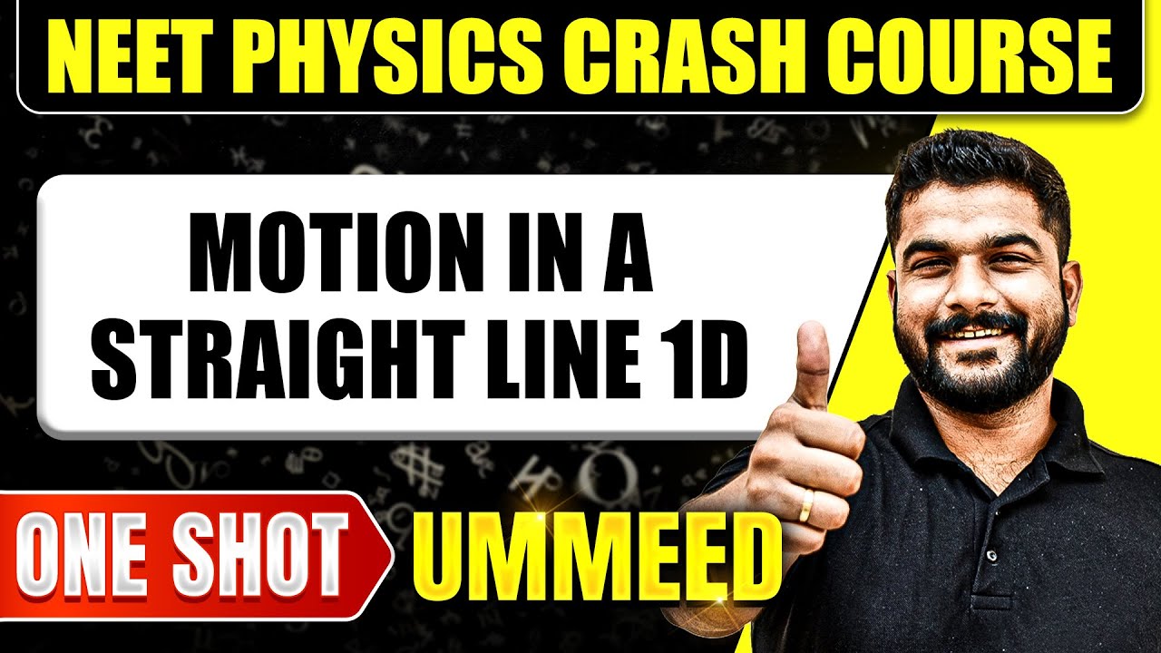 Understanding Motion in a Straight Line: Key Concepts and Tricks for ...