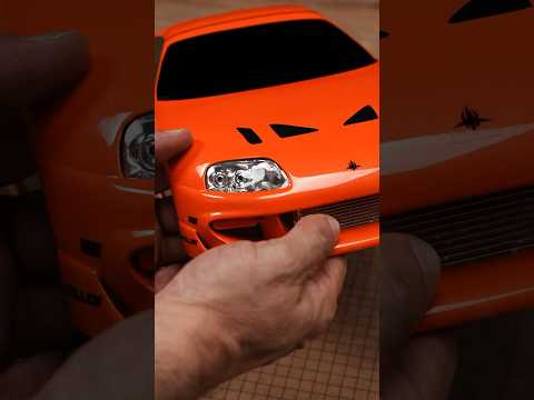 3D Printed Fast and Furious Toyota Supra Rc Car - 3D Printing Timelapse