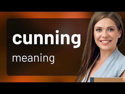 Cunning • what is CUNNING definition