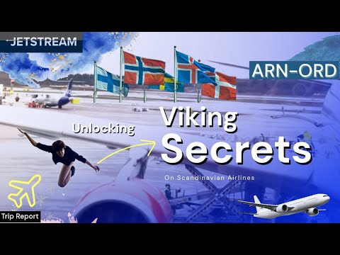 🚀 Unlocking Viking Secrets: SAS Adventure | Trip Report | Scandinavian Airlines | ARN-ORD | A330-300