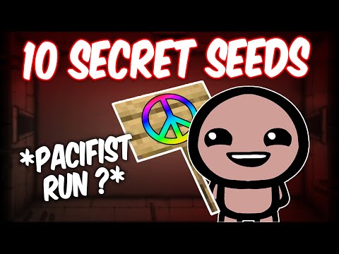 10 Secret EASTER EGG Seeds In The Binding of Isaac: Repentace