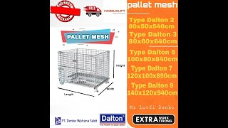 Jual PALLET MESH - KERANJANG BESI SEDIA MODIFIKASI RODA BANYAK ...