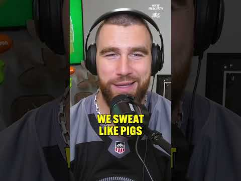 "The only other person that might not have some sweat on him is the quarterback"