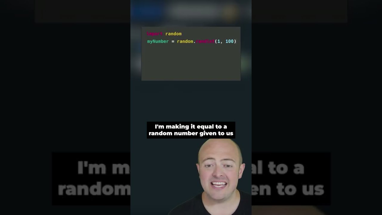 How to generate random numbers in Python! #shorts