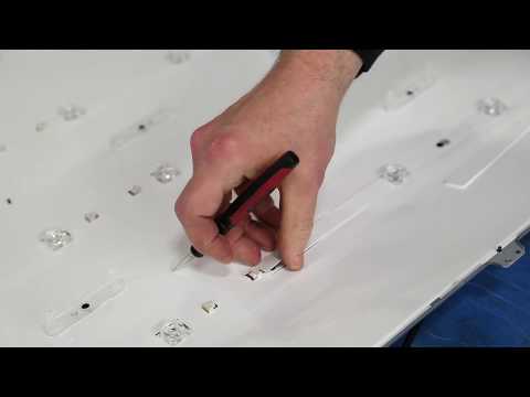 TCL 55" TV LED Strip Replacement Tutorial for TCL Models 55S401 & 55S405