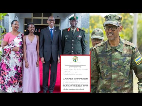 Ubutumwa bw’Agahinda P.KAGAME Yoherereje Umuryango wa Gen.MUSEMAKWELI Bamusezeraho bwa Nyuma