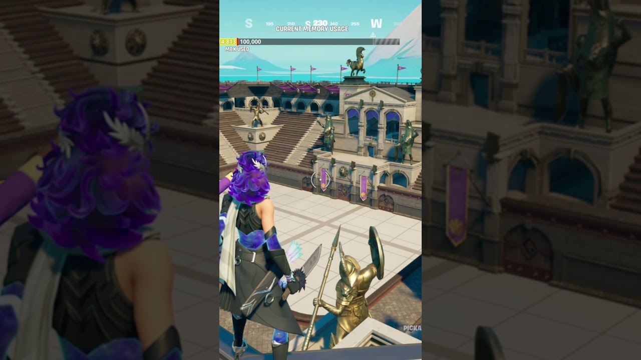 Making a Colosseum in Fortnite #fortnite #gaming #fortniteclips ￼