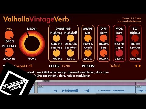 ValhallaVintageVerb - ranked #12 in Reverb Plugins | Equipboard