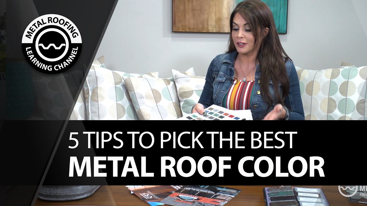 Metal Roof Colors And Styles: Tips And Trends. How To Choose Colored Metal Roofing For Your House.