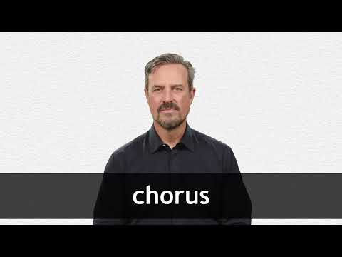 CHORUS 释义 | 柯林斯英语词典