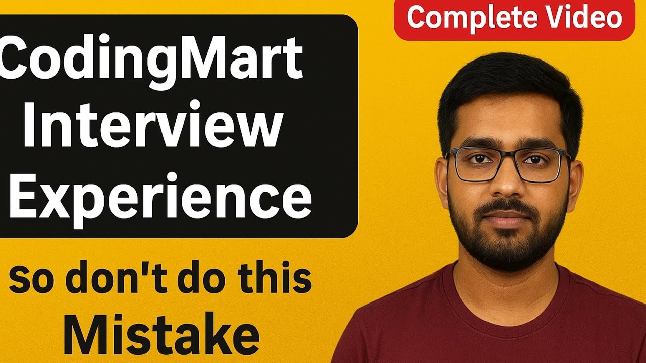 🔥 CodingMart Interview Experience 2025 | Full Process Explained | Don’t Do These Mistakes 🚫 |#itjobs