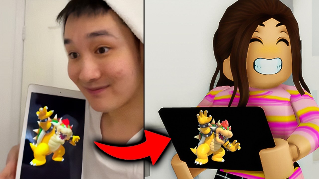 Roblox Baby Imitates Nintendo Characters