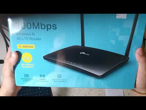TP-Link MR6400 Unboxing and Showcase