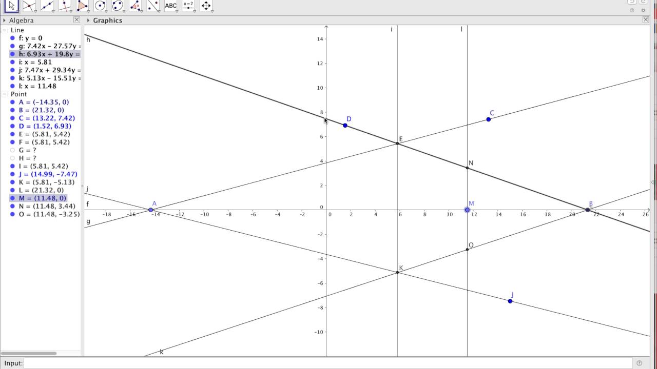 Perspective Drawing in GeoGebra — simple how-to