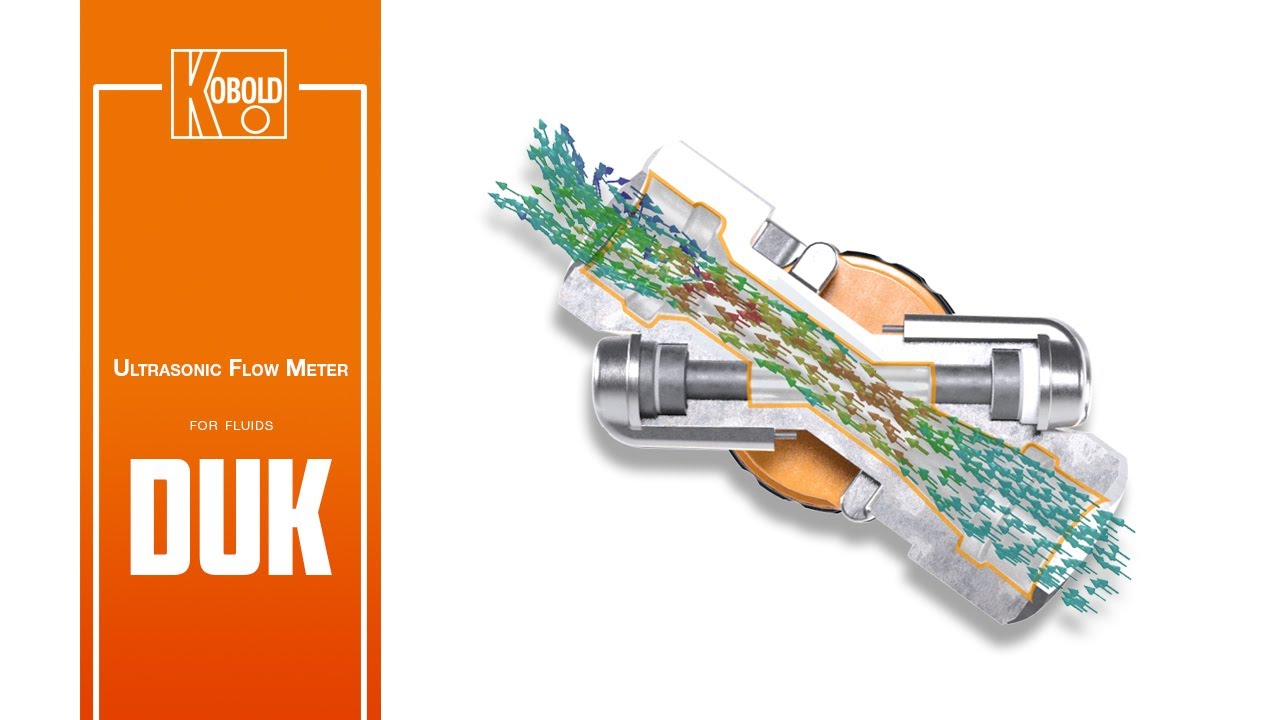 KOBOLD DUK Inline Ultrasonic Flow Meter