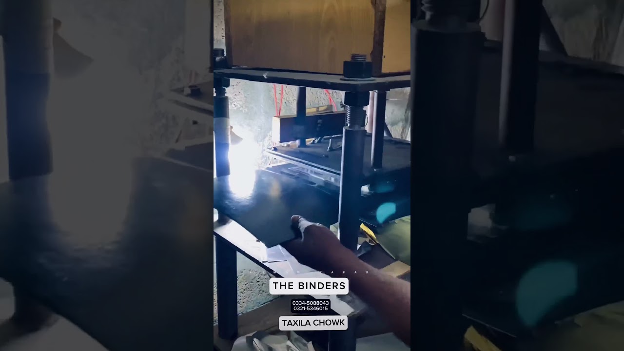 Binding Brilliance: Exploring Taxila's Thesis Binder | Only Shop in Taxila Wah Cantt | The Binders