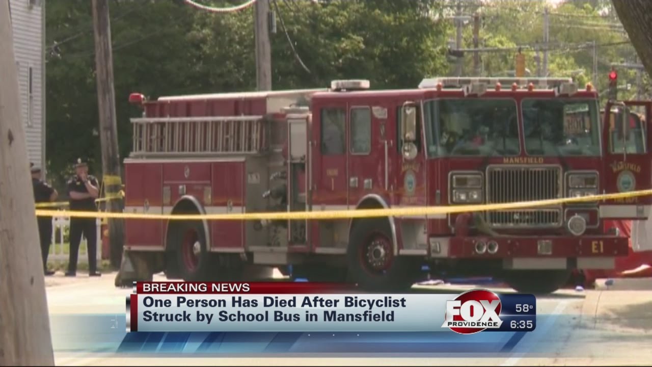 Bicyclist Killed by School Bus in Mansfield