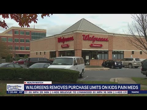 Walgreens removes purchase limits on kids pain medication | FOX 13 Seattle