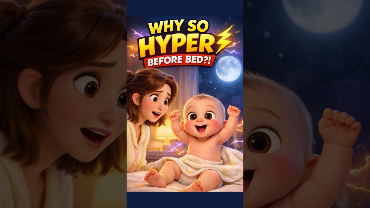 Why Babies Get Hyper Before Sleep 👶⚡ (The Real Reason)