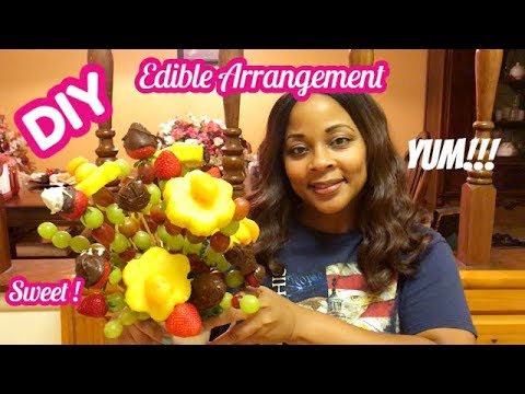 How To Make An Edible Fruit Arrangement ~ Tutorial, Tasting and Review!