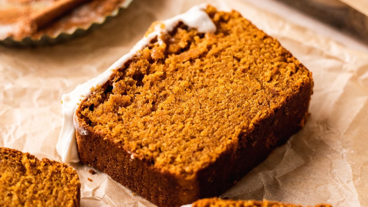 Better Than Starbucks Vegan Pumpkin Bread