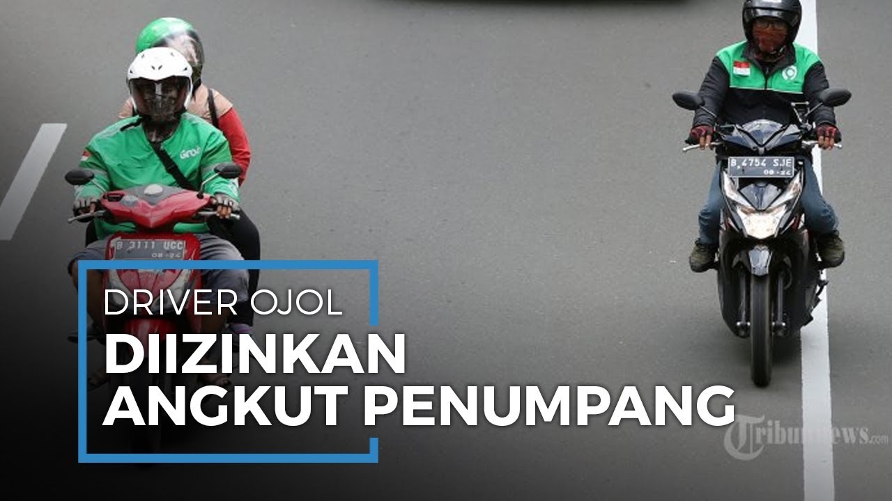 Driver Ojol Bisa Angkut Penumpang Mulai Hari Ini, Gojek Imbau Penumpang Bawa Helm Sendiri ...