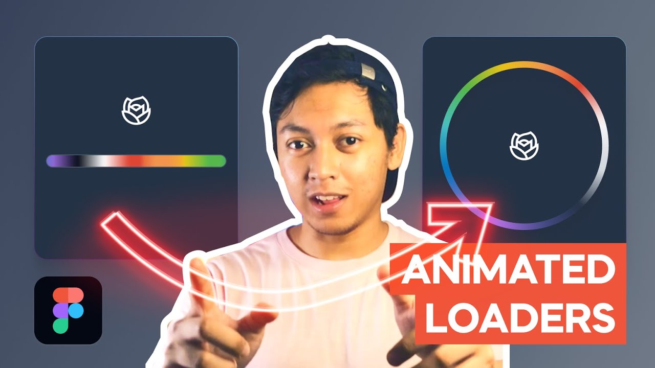 Figma's Rainbow Loading Animation Prototype Tutorial