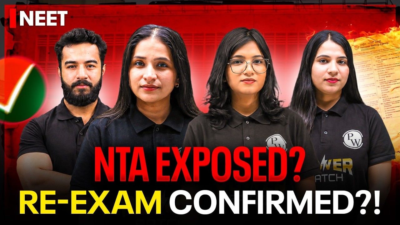 NEET 2026 Re-Exam Latest Update 🚨 NTA Answer Key Controversy Explained | PW  | Physics Wallah
