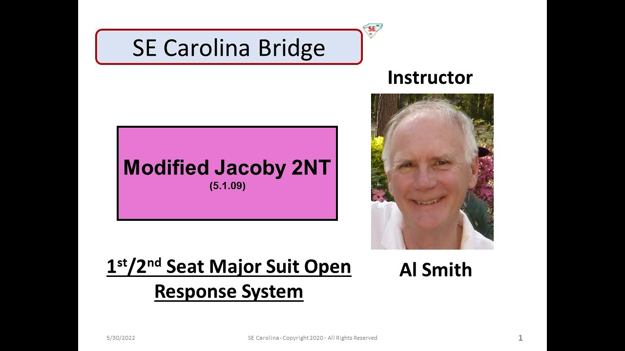 5.1.09 Modified Jacoby 2NT