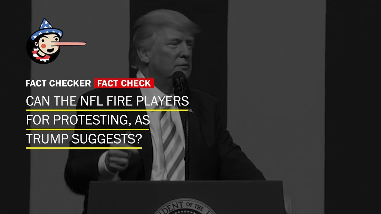 Fact Check: Can the NFL fire players for protesting?
