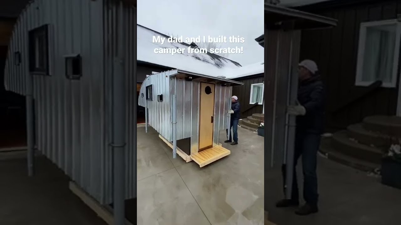 How I built my DIY Truck Camper (Part 1) #shorts