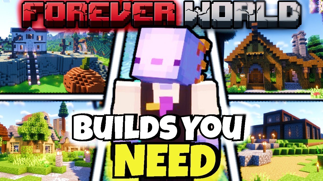 Build Ideas You NEED In Your Minecraft FOREVER WORLD