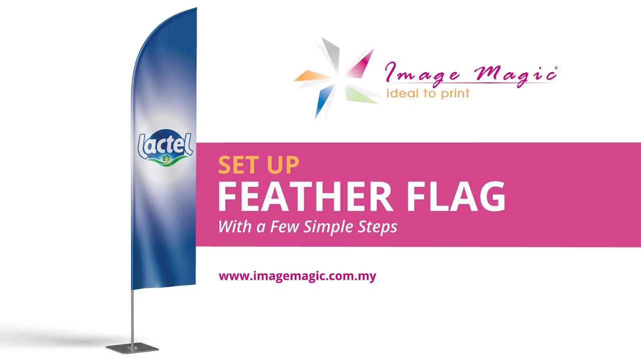 Set Up Feather Flag With a Few Simple Steps