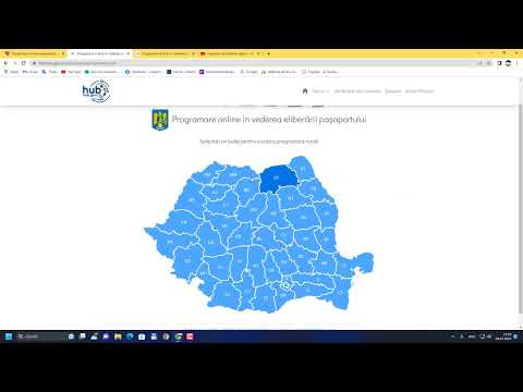 Cum faci o programare online la pașapoarte.