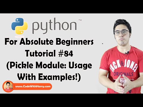 Learn Pickle Module | Python Tutorials For Absolute Beginners In Hindi ...