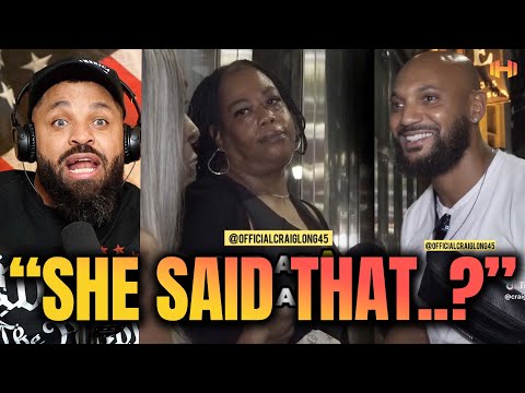 Man on the Street Interview Black Man is Blown Away By 2 Low IQ Black Female Voters 🤯