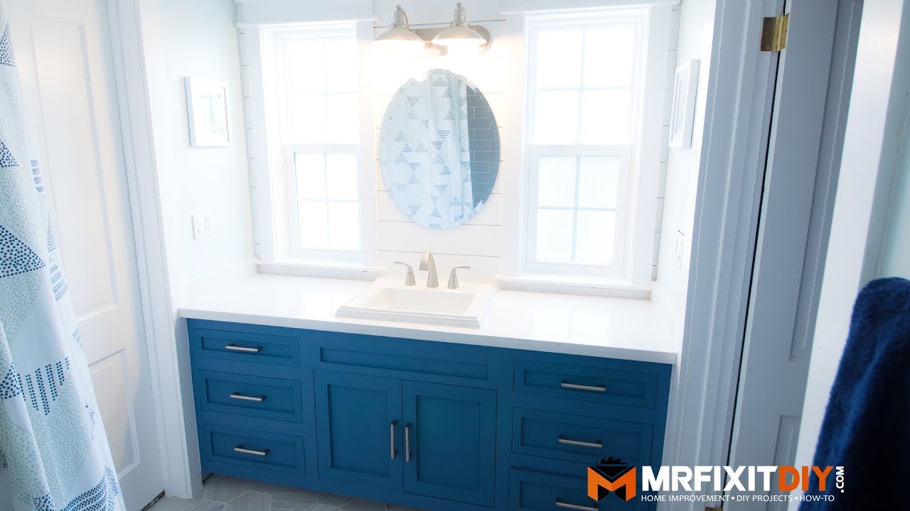 DIY Bathroom Remodel | Start to Finish (Time-lapse)