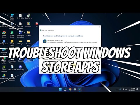 How to Run Windows Store Apps Troubleshoot in Windows 11