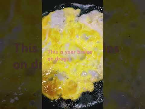 asmr brain on drugs #brain #food #egg #love