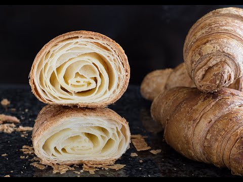 Croissant senza glutine, senza lattosio e senza uova