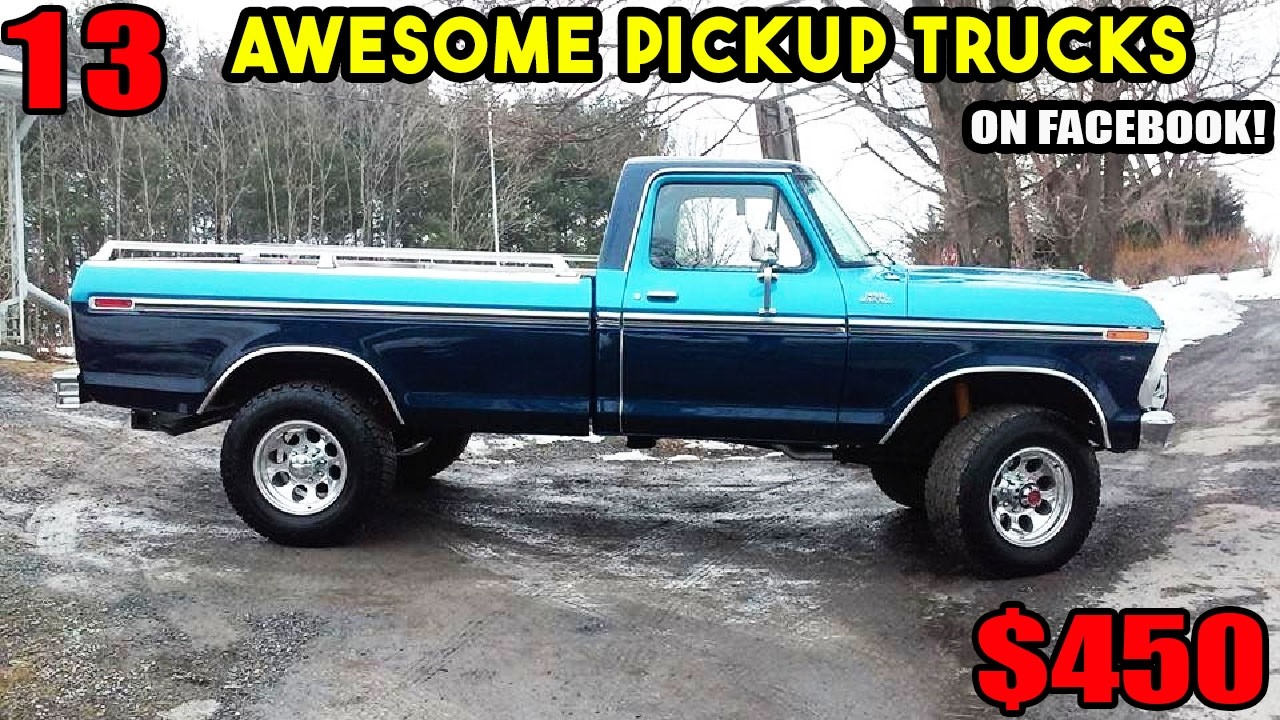 13 Must-See Pickup Trucks on Craigslist – Great Deals Inside!