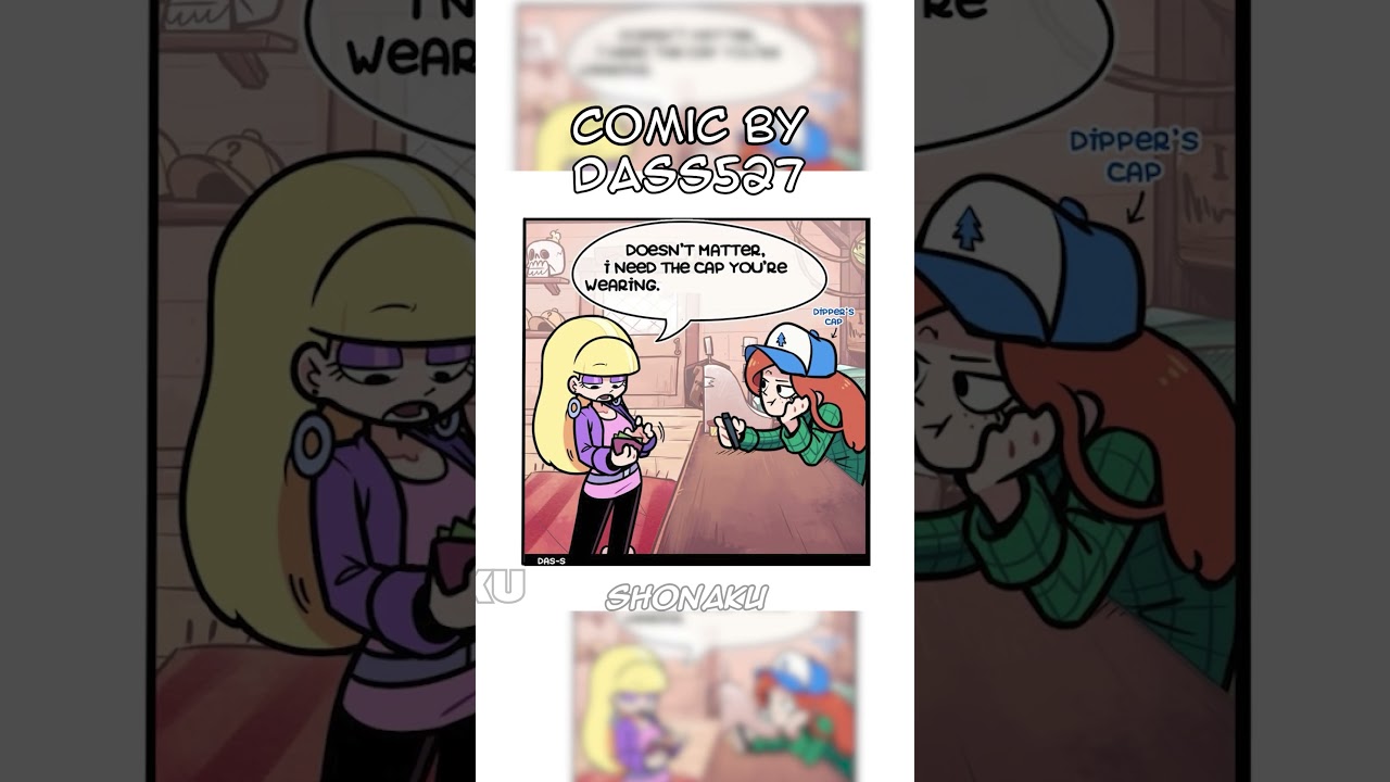 Pacifica's Goal- #gravityfalls  (Comic Dub) #shorts #comedy #cartoon #disney #art #entertainment